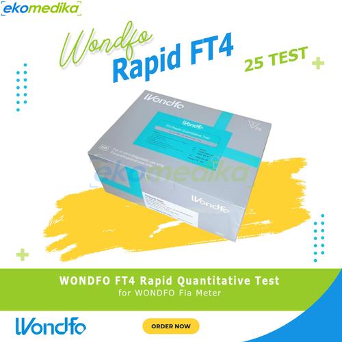 Jual Reagen Test FT4 for WONDFO FIA Meter isi 25 test - Jakarta Timur ...