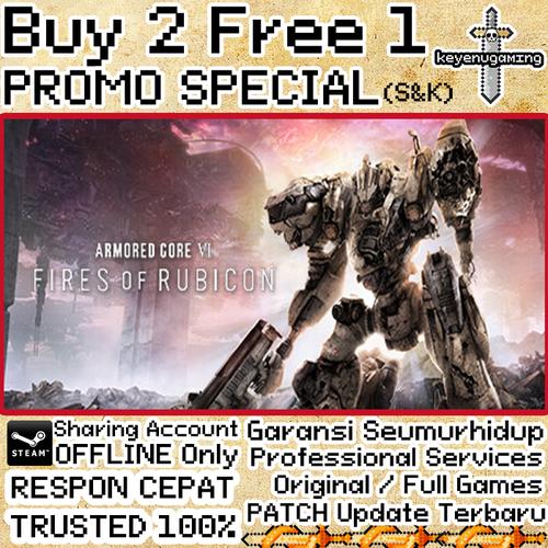 Jual ARMORED CORE VI FIRES OF RUBICON Deluxe Edition FULL DLC Game PC ...