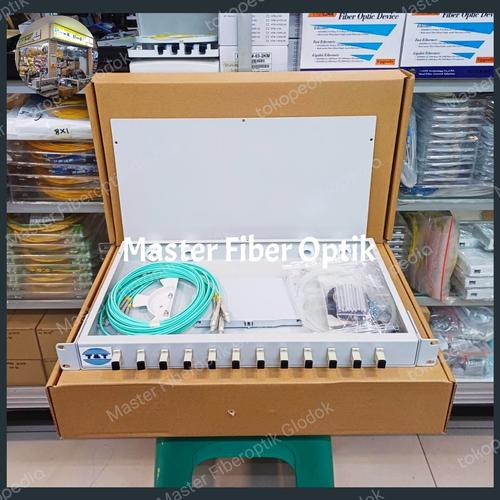Jual OTB RACKMOUNT 12 CORE SC MULTIMODE OM3 LENGKAP PIGTAIL ODF 12 CORE ...