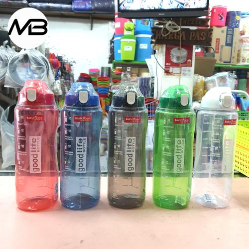 Jual Botol Minum 1 Liter Goodlife bottle 1 Liter Basic Home by Lion ...