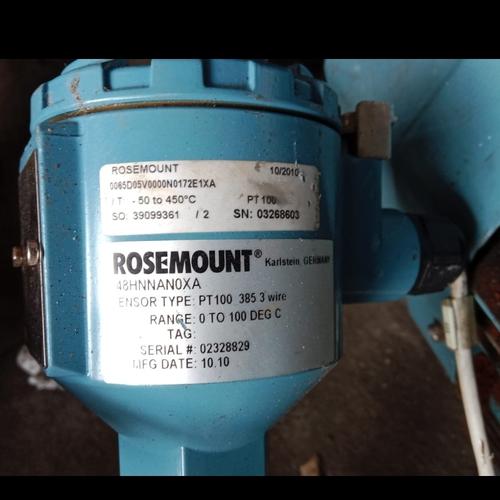 Jual Rosemount 644HANAXAQ4 Temperature Sensor Type PT100 385, 3 Wire ...