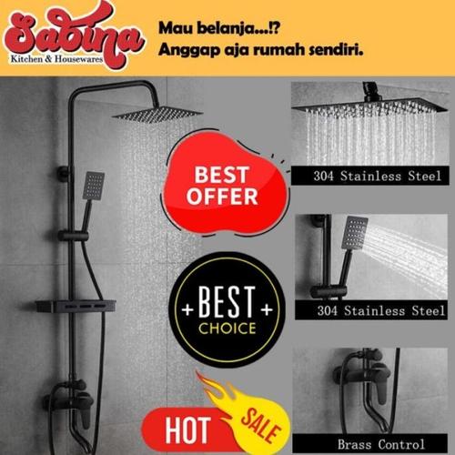 Jual Shower Keran Kran Kamar Mandi Full Set Minimalis 3 Arah Pancuran ...