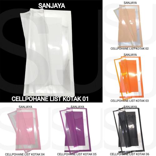 Jual [20 Lembar] Kertas Buket Bunga Warna List / Kertas Cellophane List ...