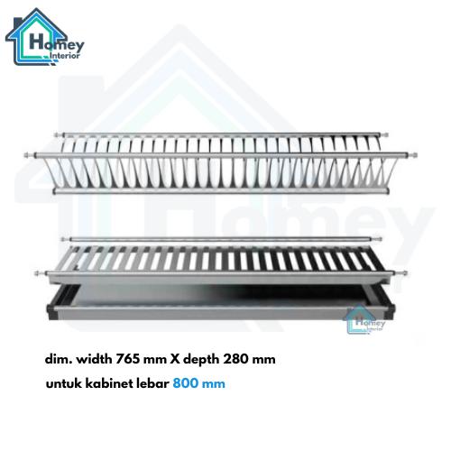 Jual VITCO Dish Drip / Rak Piring & Gelas Stainless Steel - 800 mm ...
