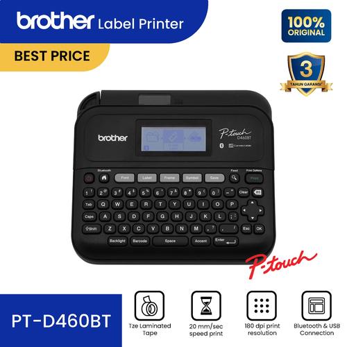 Jual PT-D460BT Brother Printer Label PTD460BT Label Maker - Jakarta ...
