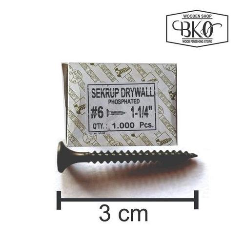 Jual skrup drywall gypsum dan kayu merk lion sekrup kayu - Jakarta ...