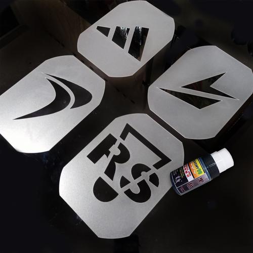 Jual Cetakan Raket / Logo Raket / Stencil Card Badminton - MIKA ...