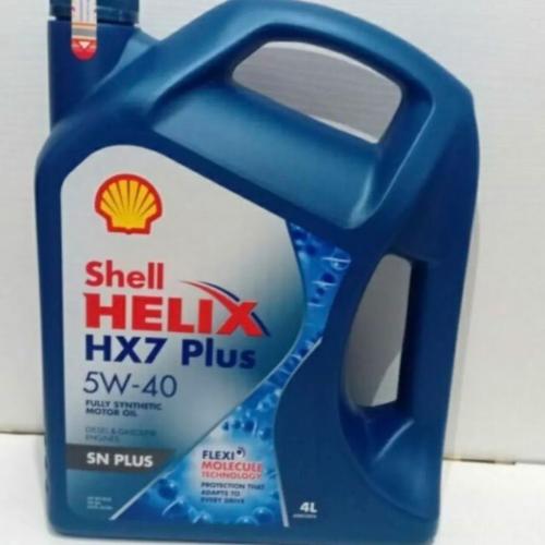 Promo SHELL HELIX HX7 Plus 5w-40 4Liter galon | BARCODE HIJAU ORIGINAL ...