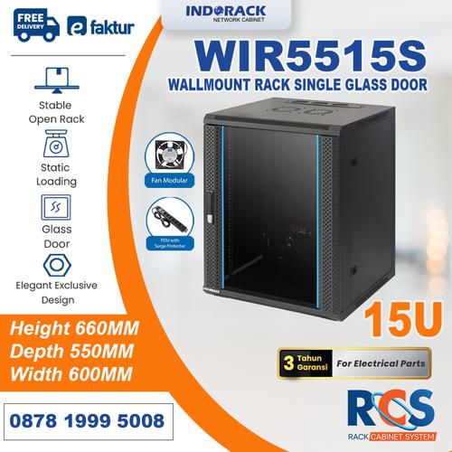 Jual Rackmount - WALLMOUNT WIR5515S Rack SERVER INDORACK 15U 550MM ...