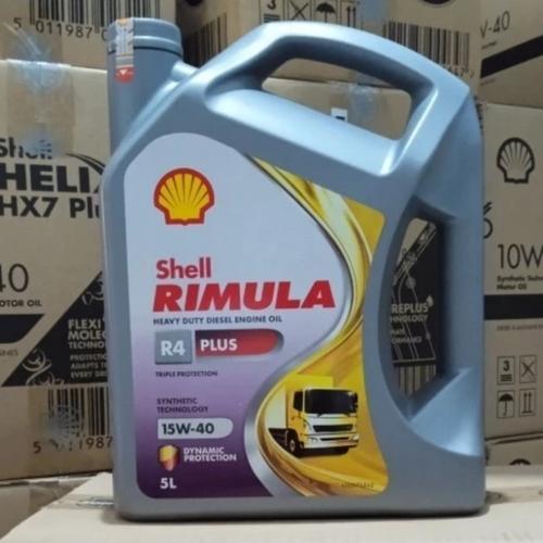 Jual SHELL RIMULA R4X SAE 15W-40 5L |ORIGINAL BARCODE HIJAU | OLI MOBIL ...