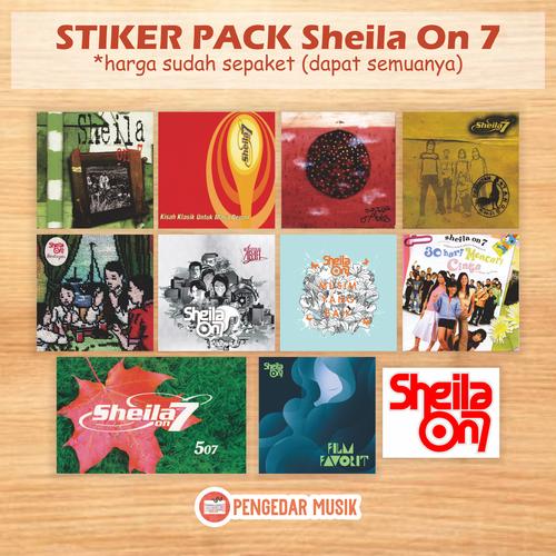 Jual Stiker Pack HD Sheila On 7 Logo Full Album - Sticker Band Musik ...