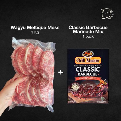 Jual Paket Steak Meltique Mess + Bumbu Jay's Grill Master - Classic BBQ ...