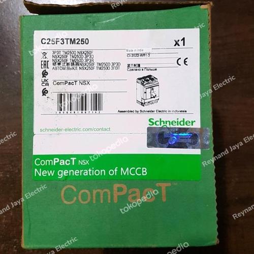 Jual C25F3Tm250 Schneider Mccb Nsx250F 3P 250A - Jakarta Selatan ...