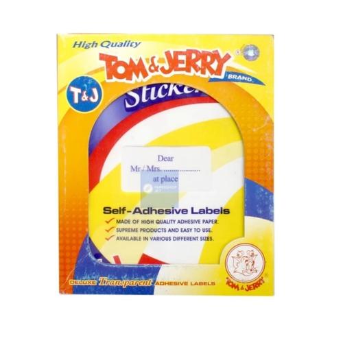 Jual Label Tom and Jerry Transparent 121/103 - No 121 - Jakarta Pusat ...