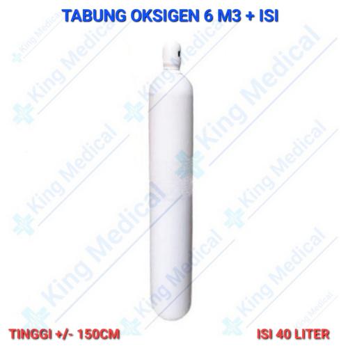 Jual Tabung Oksigen 6 m3 /6m3 + isi - Jakarta Barat - King Medical ...