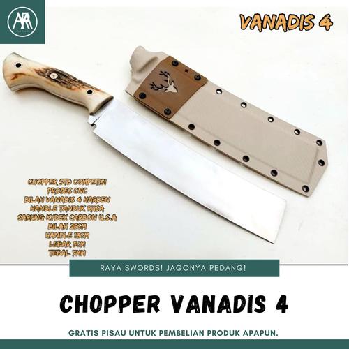 Jual Golok Chopper Vanadis 4 Harden Exclusive - Kab. Sukabumi - Raya ...