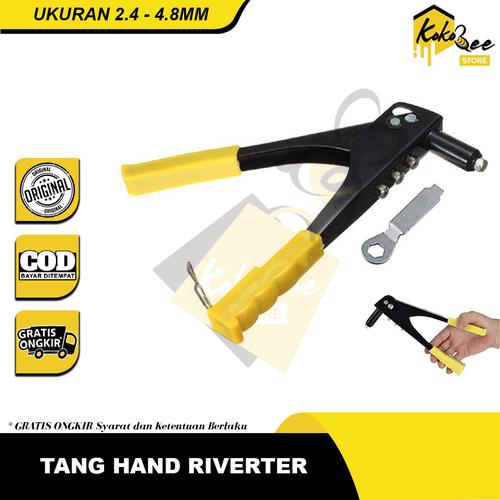 Jual Hand riverter paku rivet tangan gagang tang rivet ripet manual ...