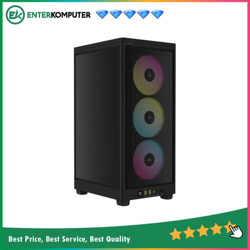 Promo Casing Corsair 2000D RGB Airflow Mini-ITX (Black) Cicil 0% 3x ...
