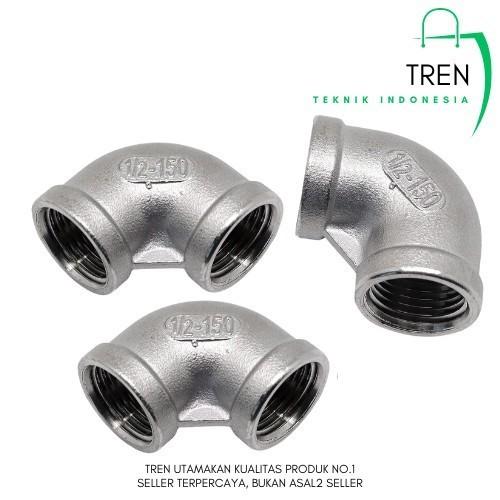 Jual 3/4" ELBOW KNEE LBOW STAINLESS SS304 SS 304 3/4 - Jakarta Barat ...