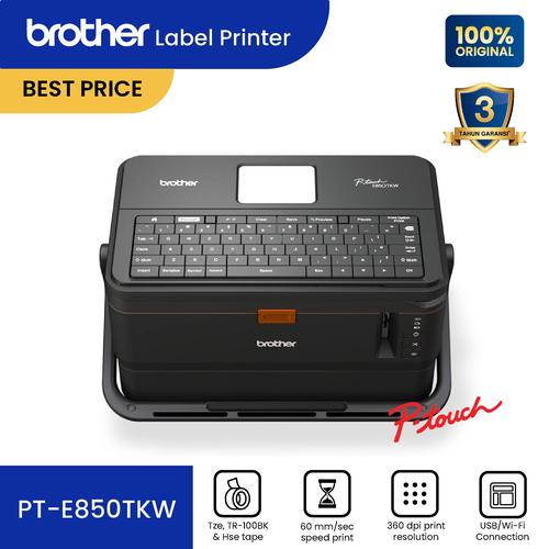 Jual BROTHER PT-E850TKW PRINTER LABEL & TUBE E850 PTE850 TUBING PTE850TKW - Jakarta Pusat ...