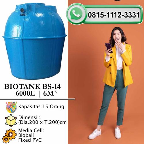 Jual TANGKI BIOFIL KAPASITAS 6000 Liter 6M3 / BIOTECH BIOTANK - Kab ...