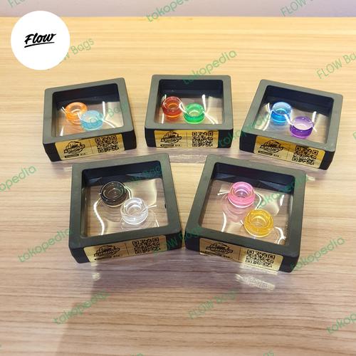 Jual Drip Tip Komodo 810 Clear Series V3 Duo Edition - 1 Box isi 2 Drip ...