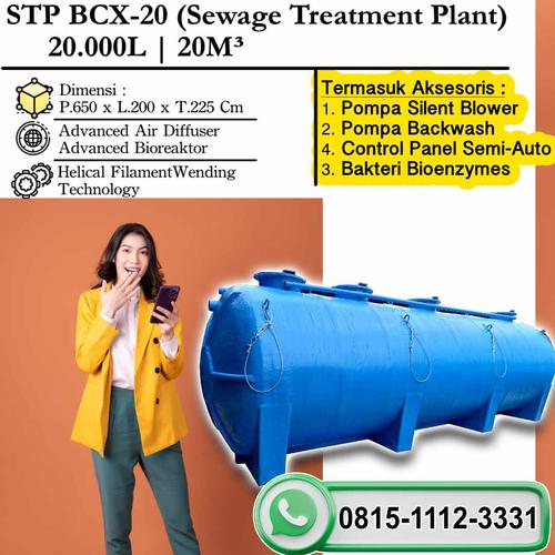 Jual TANGKI IPAL BIOFIL BIOTECH 20.000 Ltr 20M3 / STP BIOTANK - Kab. Tangerang - SepticPro Karya ...