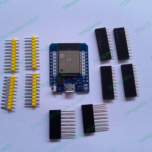 Jual ESP32 WEMOS D1 Mini ESP32 wifi bluethooth V4 + pin header ...