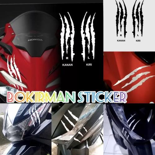 Jual sticker cakar motor cutting - Hologram - Kota Bekasi - kirman ...