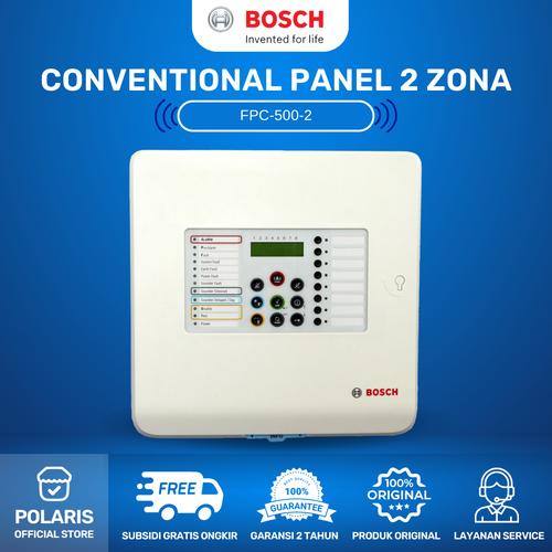 Promo Panel Fire Alarm Conventional BOSCH 2 Zona FPC-500-2 - Jakarta ...