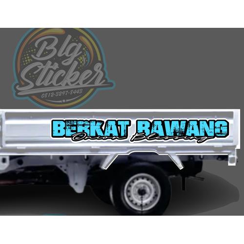 Jual STIKER TULISAN BAK PICKUP DECAL VARIASI STICKER KEREN - bawang ...