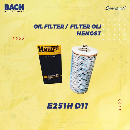 Jual Oil filter / filter oli Hengst E251H D11 - Kab. Serang - PT. BACH ...
