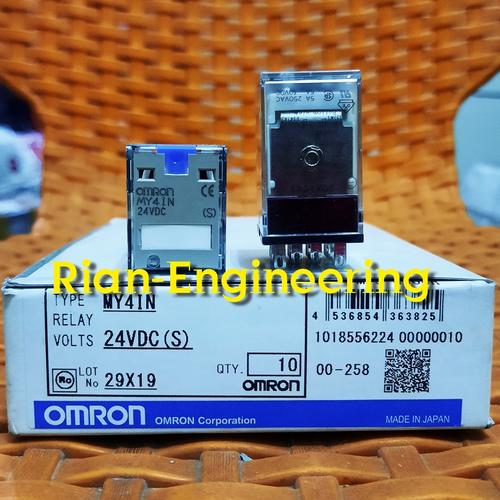 Jual Asli Japan Relay Omron MY4IN 24VDC 24V DC Original - Kota Bekasi ...