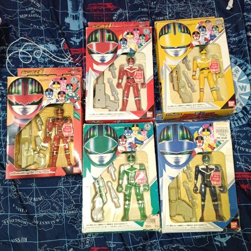 Jual Power rangers time force/mirai sentai timeranger ori bandai BIB ...