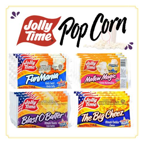 Jual 2+1 JOLLY TIME POPCORN 100gr mallow blast o'butter fun mania ...