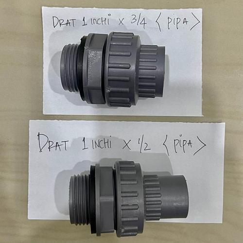 Jual watermoor drat luar soket paralon pipa air union sambungan ...