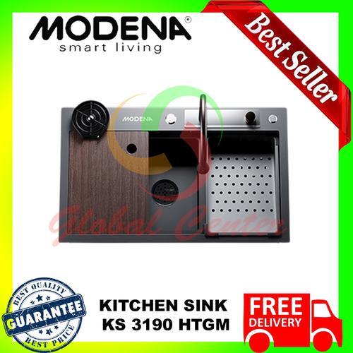 Jual MODENA Multifunctional Kitchen Sink KS 3190 HTGM - GARANSI RESMI ...