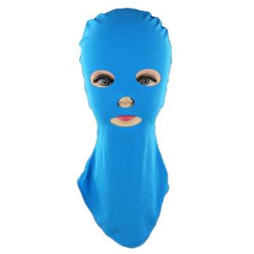 Jual Facekini Topi Topeng Renang Full Face Sun Block Biru Laut Y3563 ...