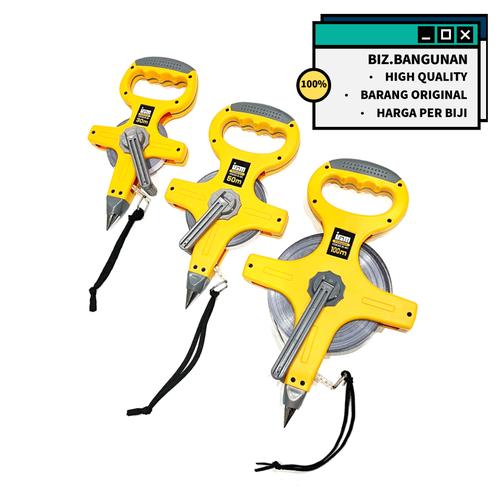 Jual ROL METER PLAT BAJA IGM 30 50 100 METER - METERAN GULUNG TANCAP ...