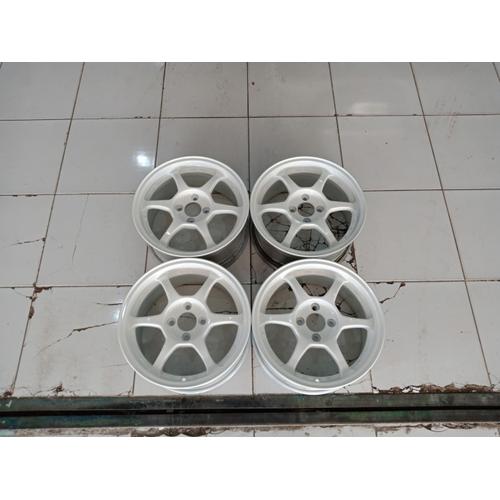 Jual velg racing JDM model ssr tipe-c r15 baut 4x100 untuk mobilio ...