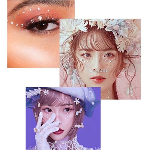 Jual New Stiker mata tato muka wajah berlian makeup face diamond ...