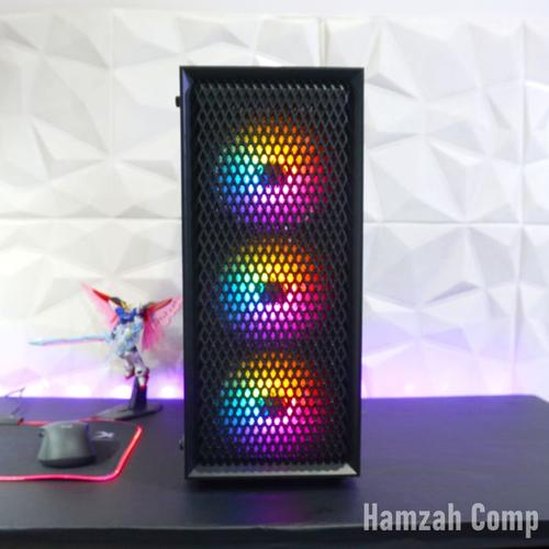 Jual PC Rakitan i7 Gaming RX 580 8GB, RAM 16GB, SSD 256GB, Case Gaming ...