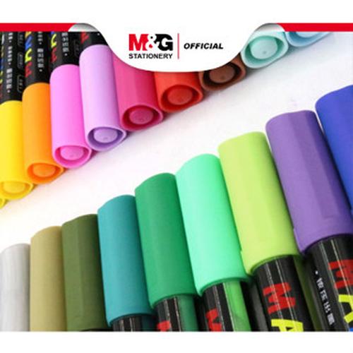 Jual M&G Spidol Akrilik/ Acrylic Marker Multifungsi Paint Marker Segala ...