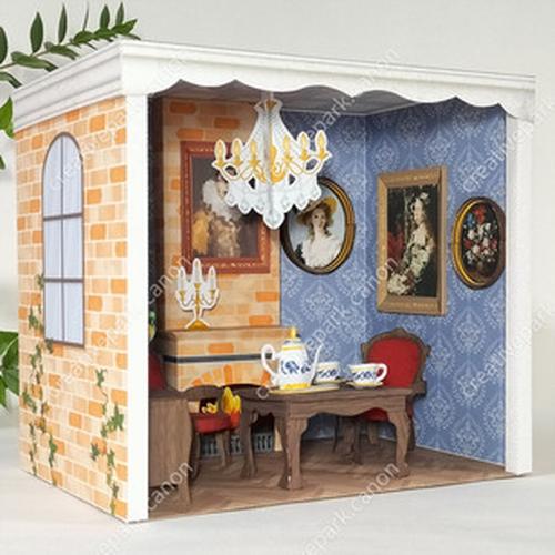 Jual Miniature world Drawing room papercraft - Kab. Bekasi - Papercraft ...