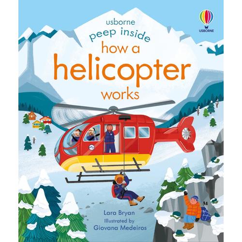 Jual [Edu] Usborne Story Book Peep Inside Helicopter Buku Cerita Anak ...