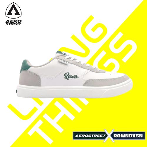 Jual Aerostreet x RownDivision Army - Sepatu Sneaker Casual Rowndvsn ...