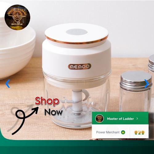 Jual Memoo chopper Electric/alat pencacah makanan portabel Recharge ...