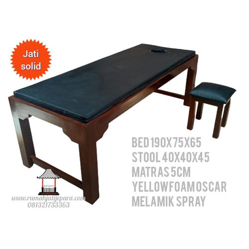 Jual Dipan Meja Pijat Bed Massage Facial Ranjang Terapi kayu Jati - Kab ...
