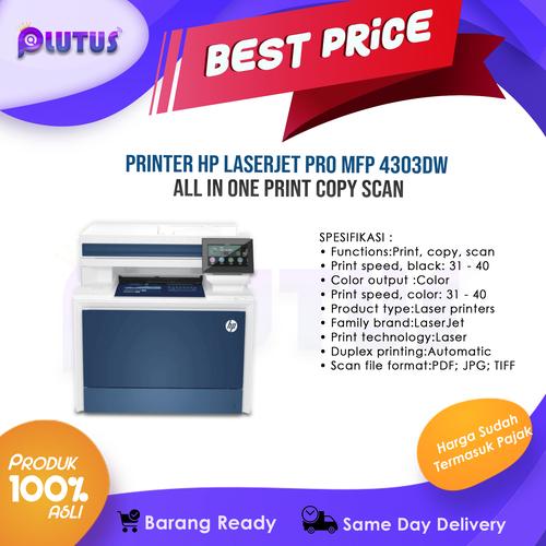 Jual HP Printer Color LaserJet Pro MFP 4303dw (Pengganti M479dw) All In ...