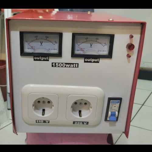 Jual Trafo Step Down/Up Isolasi 220V to 220V - 110V 1500Watt Trafo ...